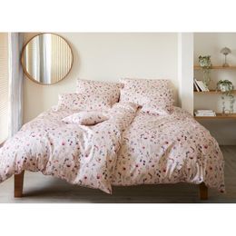 Elegante Bettw&auml;sche &raquo;Sorbet&laquo; 2 Stk. angenehmes Hautgef&uuml;hl Mako-Satin, Obermaterial: 100% Baumwolle B/L: 135cm x 200cm, 1 Stk., 1 Stk., Mako-Satin, B/L: 80cm x 