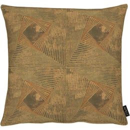 Apelt Dekokissen &raquo;1307&laquo; Kissenh&uuml;lle ohne F&uuml;llung, 1 St&uuml;ck gelb Polyester B/L: 46cm x 46cm, 1 Stk.