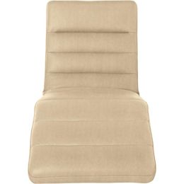 W.Schillig Relaxliege &raquo;daily dreams&laquo; Funktionsliege wahlweise mit Motor, Gestell matt, Breite 75 cm beige Longlife Xtra-Leder Z59: Glattleder mit 