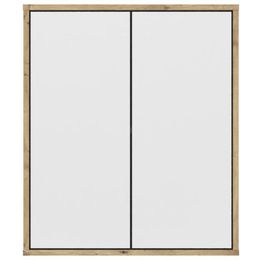 Welltime Badspiegel &raquo;Morena&laquo; Push-Open ABS-Kunststoff, Holzwerkstoff, glasspiegel B/H/T: 60cm x 70cm x 15cm