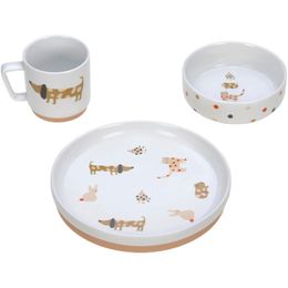 L&auml;ssig L&Auml;SSIG Kindergeschirr-Set &raquo;Little Mateys, spicy orange&laquo; rutschfest orange 3 Stk. Kindergeschirr-Set