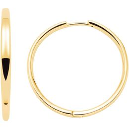 Leonardo Damen Leonardo Paar Creolen &raquo;Ohrringe Bravo&laquo; gold 32mm, Edelstahl