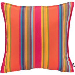 HOCK Dekokissen &raquo;Yucatan&laquo; mit bunten Streifen, Kissenh&uuml;lle mit F&uuml;llung, 1 St&uuml;ck bunt Kunstfaser B/L: 50cm x 50cm, 1 Stk.