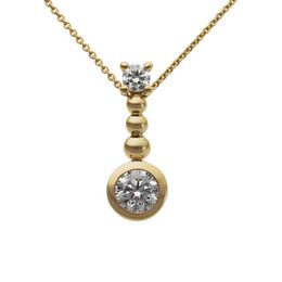 Firetti Damen Kettenanh&auml;nger &raquo;Schmuck Geschenk Gold 333 Halsschmuck Anh&auml;nger f&uuml;r Halskette&laquo; mit Zirkonia (synth.) gold Gelbgold 333, 0,95 g