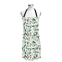 Apelt Kochsch&uuml;rze &raquo;7007&laquo; Olivendesign bunt Web, Baumwolle, Polyester B/L: 80cm x 85cm