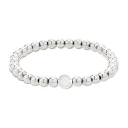Liebeskind Berlin Damen Armband &raquo;New Beads&laquo; silber 18cm, Edelstahl