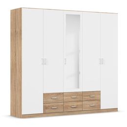 Rauch Kleiderschrank &raquo;Schrank Garderobe Ankleide GAMMA Breiten 91/136/181/226/271/315/360 cm&laquo; in 3 Ausstattungen BASIC/CLASSIC/PREMIUM (inkl. SOFT-
