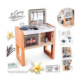Smoby Spielk&uuml;che &raquo;Vanille&laquo; mit Ger&auml;usch orange Kunststoff Einheitsgr&ouml;&szlig;e