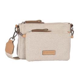 Tom Tailor Damen Tom Tailor Umh&auml;ngetasche &raquo;Jamila&laquo; Damen Umh&auml;ngetasche, 2-in-1 Tasche mit Vortasche B/H/T: 22cm x 14,5cm x 4,5cm