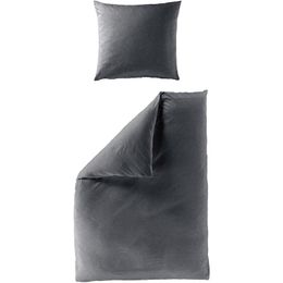Bierbaum Bettw&auml;sche &raquo;4135&laquo; 2 Stk. Jersey-Melange, b&uuml;gelfrei, designed in Germany Jersey, Obermaterial: 50% Polyester, 25% Baumwolle, 25% Viskose B/L: 