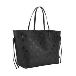 JOOP! Damen JOOP! Shopper &raquo;Decoro Stampa Shopper Xlho&laquo; Logo Druck schwarz B/H/T: 40cm x 33cm x 20cm