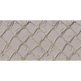 ARCHITECTS PAPER Fototapete &raquo;Fabric Lozenge&laquo; Vlies, Wand, Schr&auml;ge beige Vlies B/L: 5m x 2,5m
