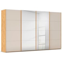 Rauch Schwebet&uuml;renschrank &raquo;Kleiderschrank Schrank Garderobe Schlafzimmerschrank SCALE-FYRA&laquo; edle viergeteilte T&uuml;ren Spiegel/Glas-Mix viele Farben MADE