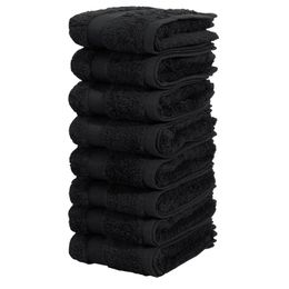 OTTO home Gaestehandtuecher &raquo;Vanessa, 8 G&auml;stehandt&uuml;cher, 30x50cm, in Standard- und Premium-Qualit&auml;t&laquo; Handt&uuml;cher mit Bord&uuml;re, 100% Baumwolle, einfarbig