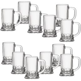 Ritzenhoff & Breker Schnapsglas &raquo;Seppl&laquo; mit Henkel, je 40 ml transparent Glas &Oslash; 4,5cm x 6,5cm, 40ml, 12
