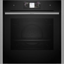 Neff Pyrolyse Backofen N 90 &raquo;B64VT73N0&laquo; mit Teleskopauszug nachr&uuml;stbar mit Hydrolyse Slide & Hide f&uuml;r freien Zugang & zartes Vario Steam grau 