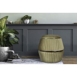 Kayoom Sitzhocker &raquo;Hocker Doric, trendiger Look, &auml;sthetische Farbgebung, sch&ouml;ne Steppung&laquo; 1 Stk. tlg. komfortabel, hochqualitativ, pflegeleicht, in vielen 