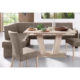 Home Affaire Eckbank &raquo;Umag&laquo; 210 x 60 cm braun 100% Polyester Primabelle ( Microfaser );100% Polyester Duncan ( Luxus-Microfaser) B/H/T: 210cm x 89cm x