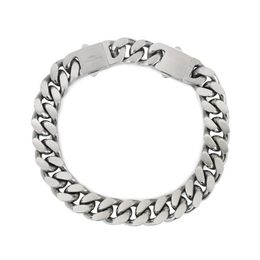 Fynch-Hatton Herren Fynch-Hatton Armband &raquo;Schmuck Edelstahl Armkette The Chunky Chain&laquo; silber 18,5cm, Edelstahl