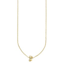 Aniston Jewelry & Watches Damen Aniston JEWELRY & WATCHES Kette mit Anh&auml;nger &raquo;Schmuck Geschenk Kette gelbgoldfarben vergoldet mit Anh&auml;nger&laquo; mit 