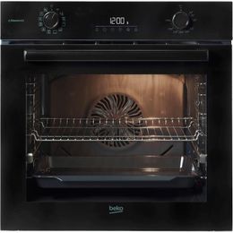 Beko Backofen b300 &raquo;BBIS17300BCS 7724086726&laquo; mit 1-fach-Teleskopauszug mit katalytische Reinigung Dampf f&uuml;r knusprige Kruste & fluffiges Inneres dank 