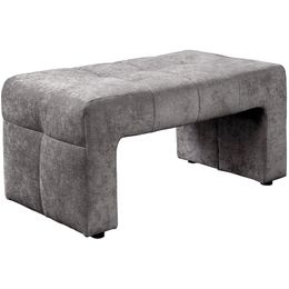 exxpo - sofa fashion Hockerbank &raquo;Barista Hockerbank mit hoher Bodenfreiheit&laquo; Sitz gepolstert,Breite ca.100 cm B/H/T: 104cm x 51cm x 55cm, 