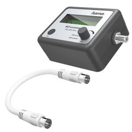 Hama SAT-Receiver &raquo;SAT-Finder mit analoger Anzeige&laquo; ( SAT>IP) schwarz Digital- und HD-tauglich