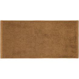 Strandtuch &raquo;Heckettlane Strandtuch Grant&laquo; Strandtuch aus hochwertige Baumwolle, 650gr/m&sup2; braun Frottee, Baumwolle B/L: 90cmx180cm, 1 Stk., Frottee