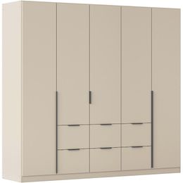 OTTO home Dreht&uuml;renschrank &raquo;Kleiderschrank Schrank Garderobe AGORDO mit Dekor- oder Hochglanzfront&laquo; in zwei Griff-Farben, Breite 226 cm, mit 