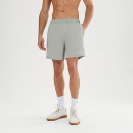 Ellesse Herren Badeshorts &raquo;ALENZA SWIM SHORT&laquo; sportlicher Stil, aus Polyamid, leichtes Design, komfortabler Sitz grau XXL, N-Gr