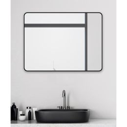 Talos Wandspiegel &raquo;Black Living&laquo; BxH: 80x60 cm schwarz B/H/T: 80cm x 60cm x 2cm