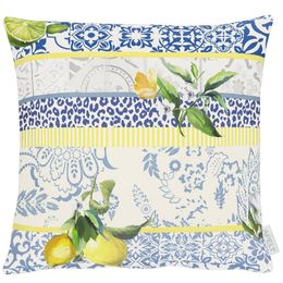 Apelt Dekokissen &raquo;7005&laquo; mit Citrusfr&uuml;chten und Paisley-Motiven bunt Obermaterial: 75% Baumwolle, 25% Polyester. F&uuml;llung: 100% Polyester B/L: 39cm x 
