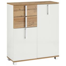 Schildmeyer Badkommode &raquo;Kampen, Badkommode, Made in Germany, B: 80 cm&laquo; Solide Verarbeitung - Dieses Produkt ist in Deutschland gefertigt wei&szlig; B/H/T: 80,6cm x 