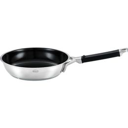 R&ouml;sle R&Ouml;SLE Bratpfanne &raquo;SILENCE PRO CeraPlus&laquo; Edelstahl 18/10 1 Stk. tlg. nat&uuml;rliche Quarzversiegelung ohne PTFE/PFAS, Induktion silber &Oslash; 20cm + H&ouml;he 8,5cm