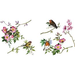 Komar Fensterbild &raquo;Spring Fever&laquo; 31x31 cm (Breite x H&ouml;he), selbsthaftend bunt Kunststoff B/L: 31cm x 31cm