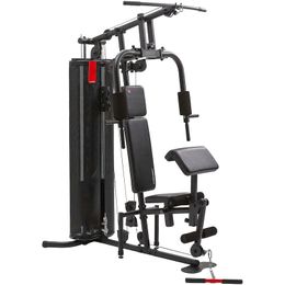 Christopeit Sport Kraftstation &raquo;SP 2000&laquo; 8 Gewichtsbl&ouml;cke Butterflystange, Latzug, Ruderfunktion und mehr, max. Benutzergewicht 120 kg, max. Trainingsgewicht 56 kg 