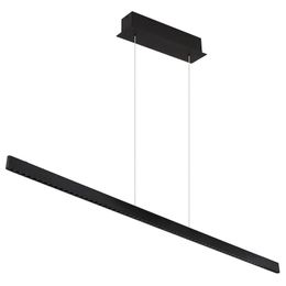 Globo LIGHTING LED-H&auml;ngeleuchte &raquo;DENTSY&laquo; LED-Modul 1 Stk. Neutralwei&szlig; H&ouml;henverstellbar, Stufenloser Touchdimmer, Touch Ein/Aus, Esszimmer schwarz 1, H