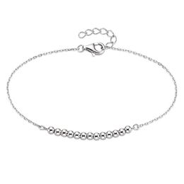 Aniston Jewelry & Watches Damen Aniston JEWELRY & WATCHES Armband &raquo;Schmuck Geschenk Armkette mit Kugeln&laquo; 19cm, Silber 925 (Sterlingsilber)