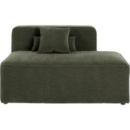 Home Affaire Recamiere &raquo;Sundstrup&laquo; Modulserie, individuelle Zusammenstellung gr&uuml;n 100% Polyester B/H/T: 140cm x 76,5cm x 93cm, Samtoptik, Recamiere 