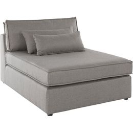 OTTO home Sofa-Mittelelement &raquo;Enid&laquo; Teil eines Modulsofas, fester Sitzkomfort, auch in Breitcord beige Baumwollmix (60% Baumwolle/40% Leinen);Struktur