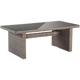 Merxx Gartentisch &raquo;Riviera&laquo; 100x200 cm beige B/H/T: 100cm x 76cm x 200cm