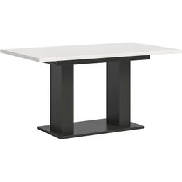 Home Affaire Esstisch &raquo;Motus, ausziehbar 150 -190 cm, inklusive 40 cm Einlegeplatte&laquo; Set, 1 Stk. tlg. Doppels&auml;ulengestell mit Bodenplatte, Tisch, 