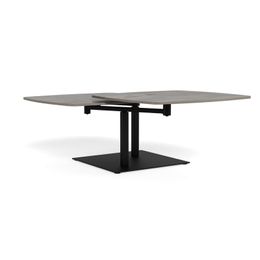 ACTONA GROUP Couchtisch &raquo;Carballo&laquo; Tisch, grau, Rotation,122x70x40cm B/H/T: 122cm x 40cm x 70cm