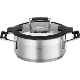 R&ouml;sle R&Ouml;SLE Bratentopf &raquo;SILENCE PRO&laquo; Edelstahl 18/10 silber &Oslash; 20cm + H&ouml;he 9,7cm