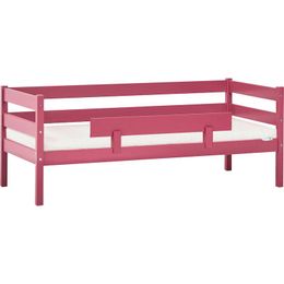 Hoppekids Einzelbett &raquo;ECO Comfort Kinderbett, Kiefer Massivholz, Jugendbett inkl. Rollrost&laquo; 70x160 cm, wahlweise in verschieden Farben/ Matratze/ 