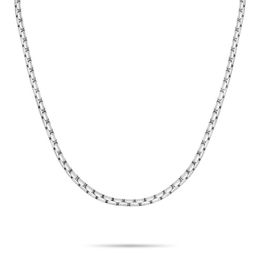 s.Oliver Herren s.Oliver Kette ohne Anh&auml;nger silber Edelstahl, L: 55 B: 4mm