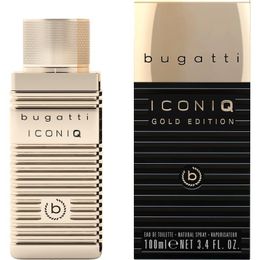 Bugatti Herren Bugatti Eau de Toilette &raquo;ICONIQ GOLD EDT 100ml&laquo; mit unvergleichlicher Anziehungskraft transparent Einheitsgr&ouml;&szlig;e