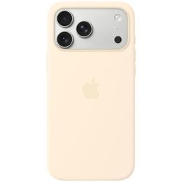 Smartphone-H&uuml;lle &raquo;iPhone 17 Pro Max Silikon Case mit MagSafe&laquo; Smartphones 17,5 cm (6,9 Zoll) beige Silikon Wie jedes von Apple entwickelte Case 
