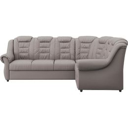 OTTO home Ecksofa &raquo;Boston L-Form&laquo; mit hoher R&uuml;ckenlehne, wahlweise mit Schlaffunktion & Stauraum beige 64% Polyurethan, 25% Polyester, 11% Baumwolle B