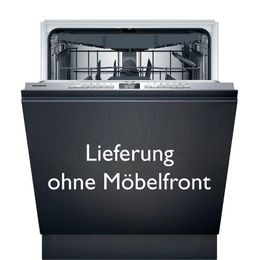 Siemens vollintegrierbarer Geschirrsp&uuml;ler XXL, iQ300 &raquo;SX73EX22CE&laquo; 14 Ma&szlig;gedecke Made in Germany, Automatische T&uuml;r&ouml;ffnung f&uuml;r mehr Effizienz silber 